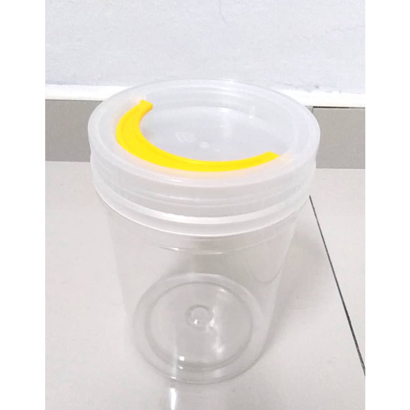 READY STOCK- (5PCS) -Balang kosong /Balang Kuih Plastik/Balang Biskut ...