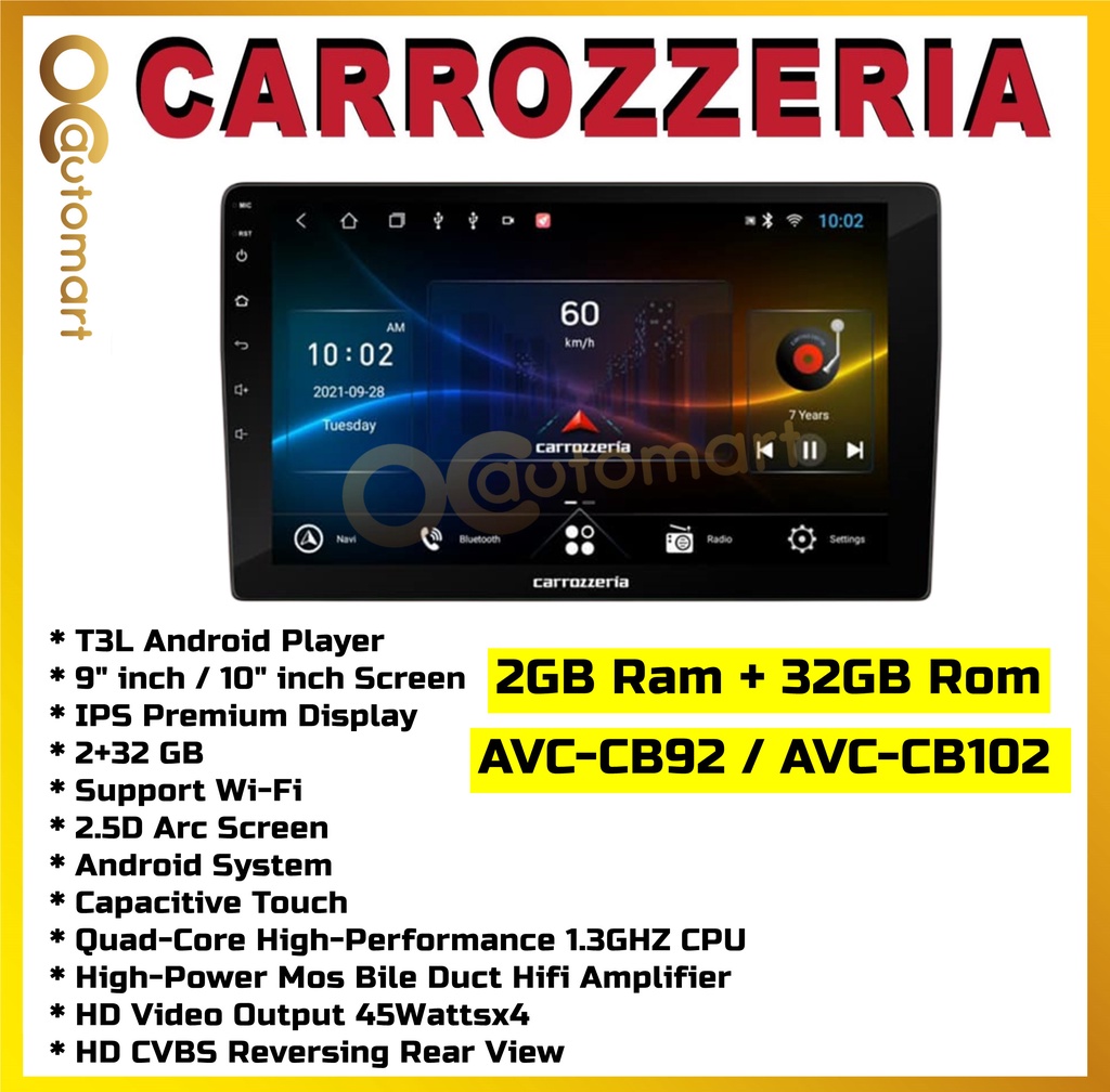 Free Camera Casing Carrozzeria Advance Series Car Android Player AHD ...