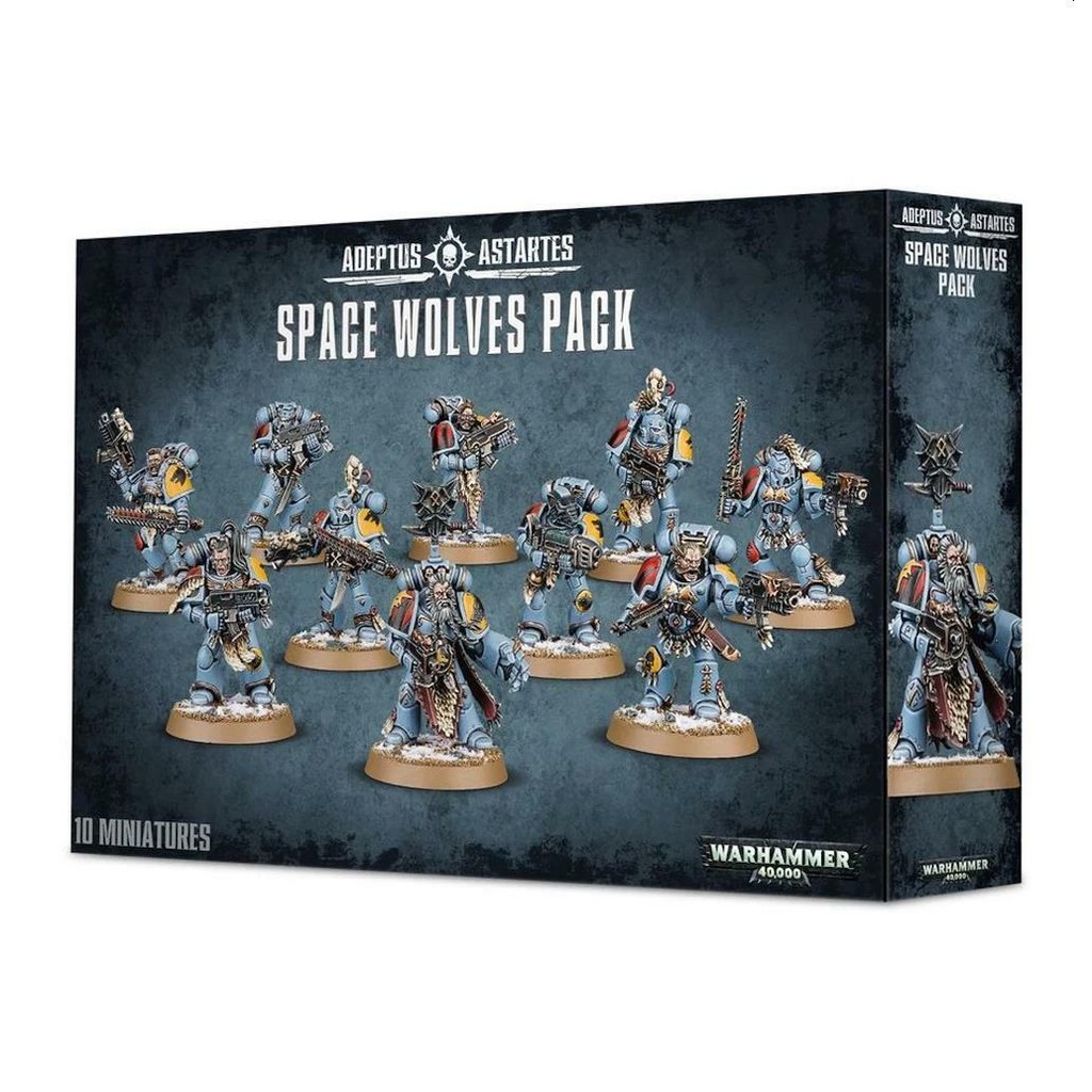 Adeptus Astartes Space Wolves Pack | Shopee Malaysia