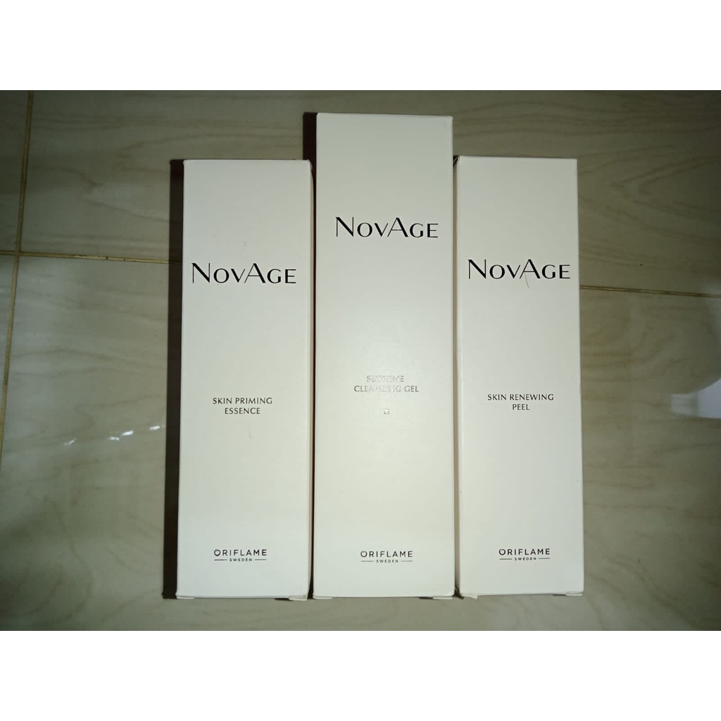 Nvge skin priming essence, cleansing gel, oil balance/skin renewing ...