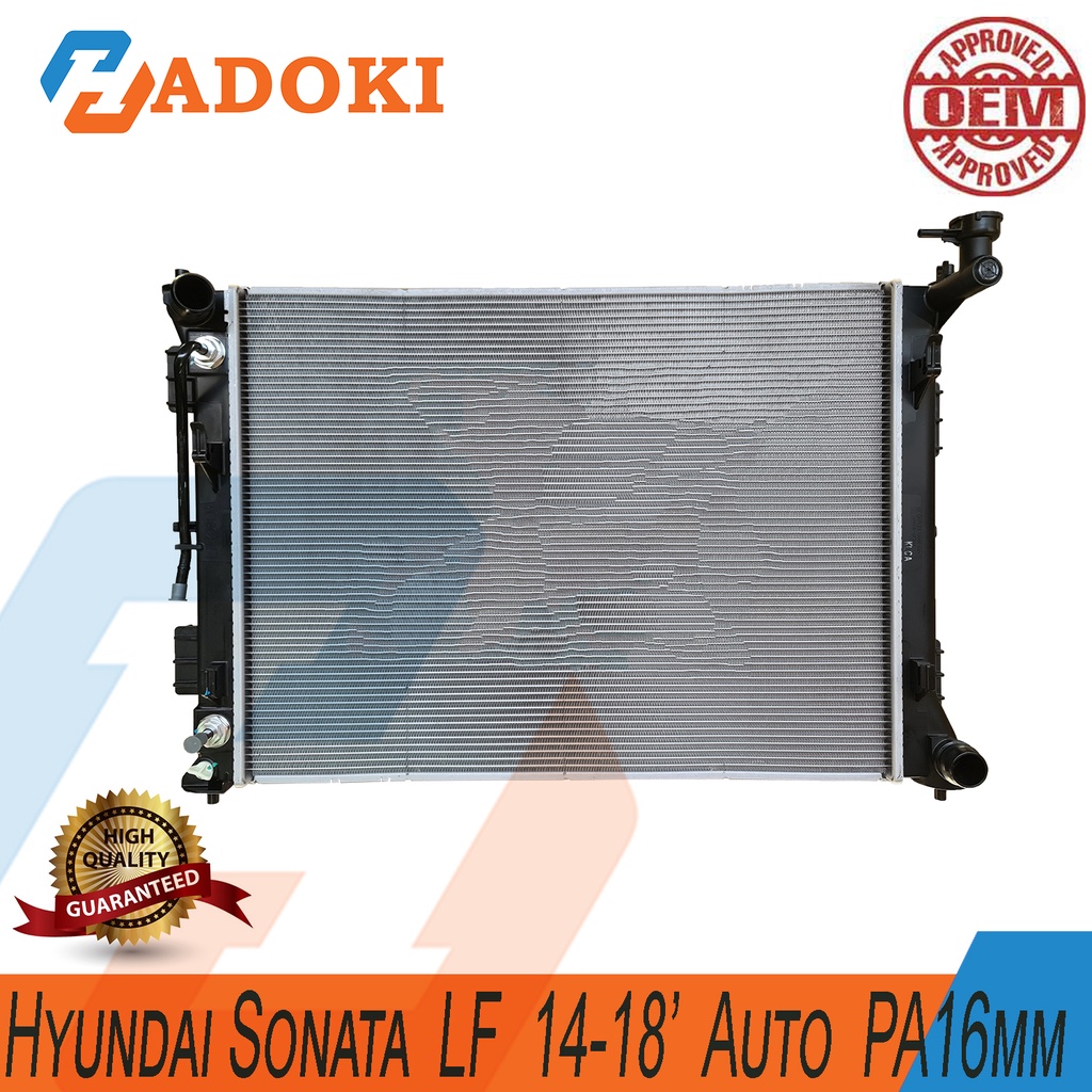 HYUNDAI SONATA LF 2014-2018' AUTO PA16MM OEM HIGH QUALITY RADIATOR ASSY ...
