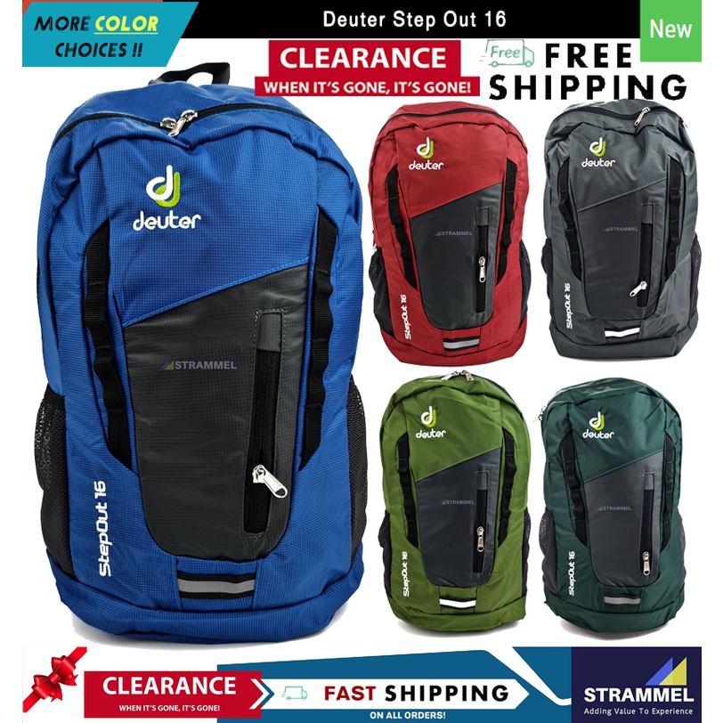 Step Out 16 Backpack Daypack Hiking Trekking Riding School Bag ...