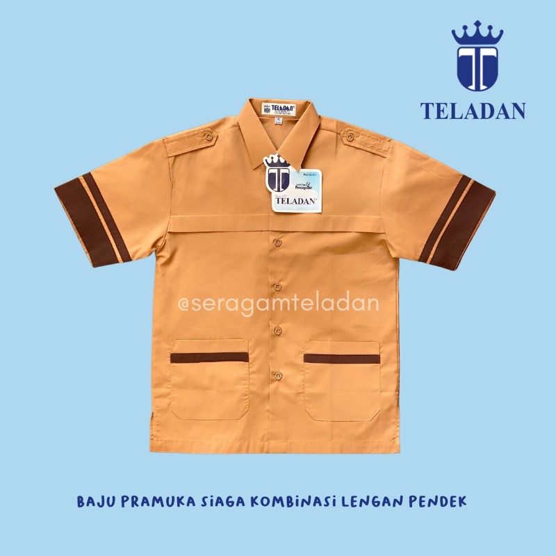 Sd Short Sleeve Combination Alert Scout Uniform (TELADAN School Uniform ...