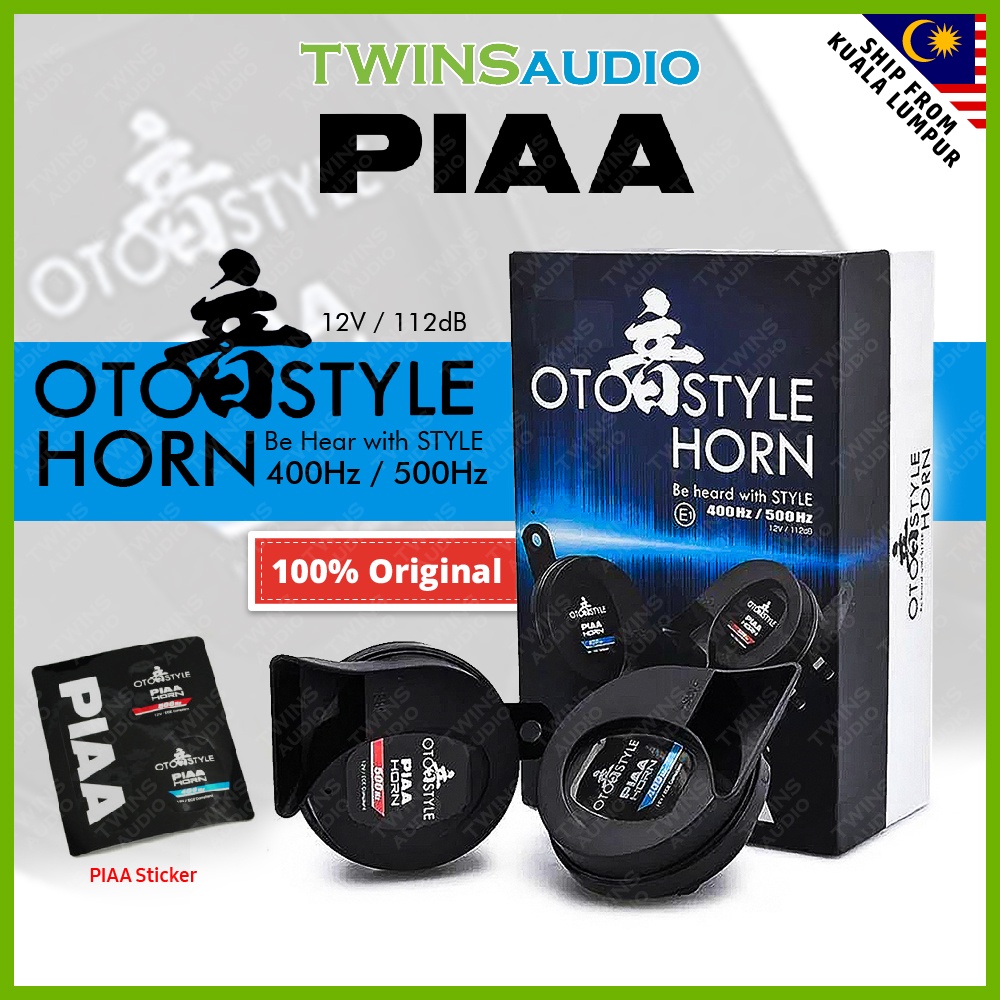 Original PIAA HO-14 OTO Style Horn 400hz/500hz Car Horn (2PCS) | Shopee Malaysia