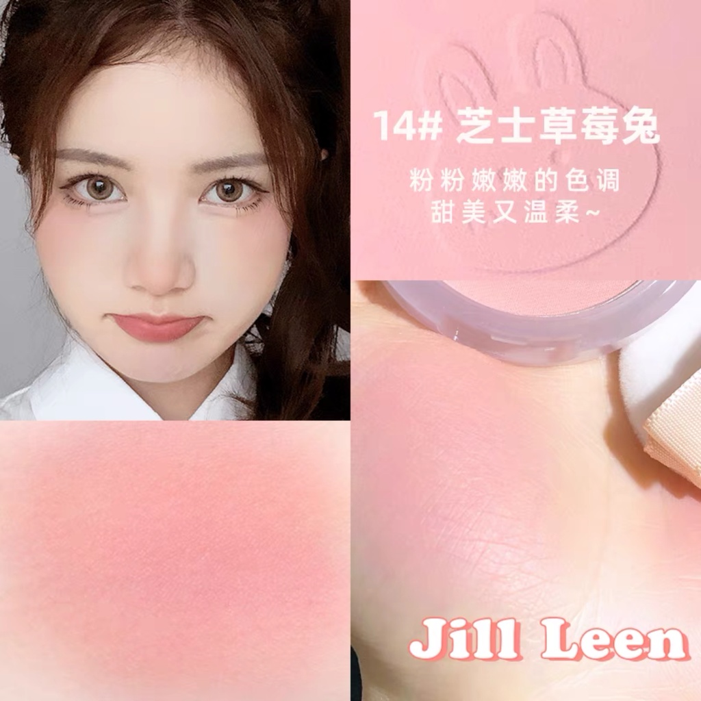 【Readystock JILL LEEN Soft Matte Cheek Blush Natural Blusher 柔雾腮红哑光自然裸妆 ...