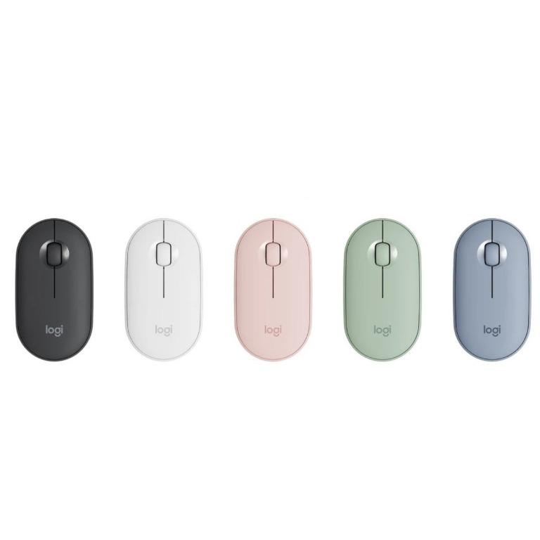 Logitech Pebble M350 Modern, Slim & Silent Wireless Bluetooth Mouse ...