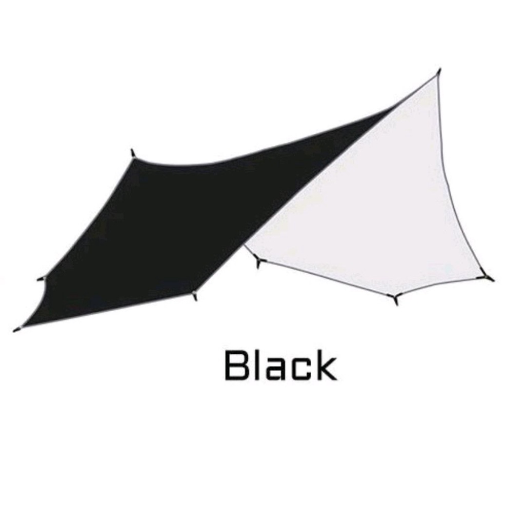 LELAYANG Octagon Outdoor Flysheet/ Flysheet Besar Berbentuk Sisi Lapan ...