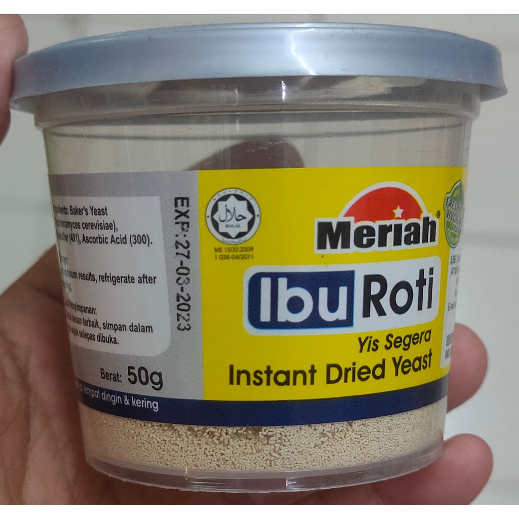 MERIAH IBU ROTI YIS SEGERA / INSTANT DRIED YEAST (50G) | Shopee Malaysia