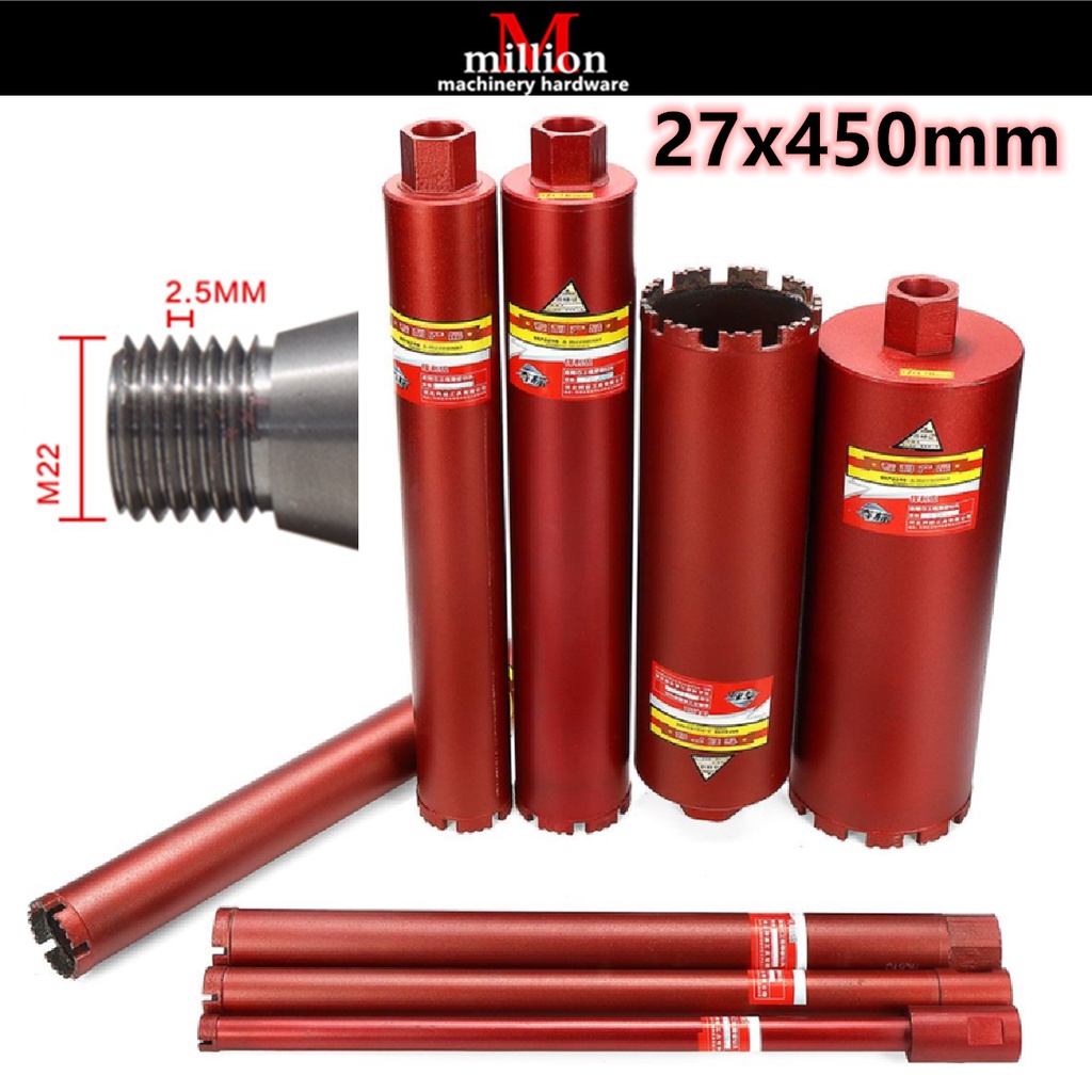 (M22) 18mm 20mm 22mm 27mm 32mm 38mm 40mm Diamond Core Drill Coring ...