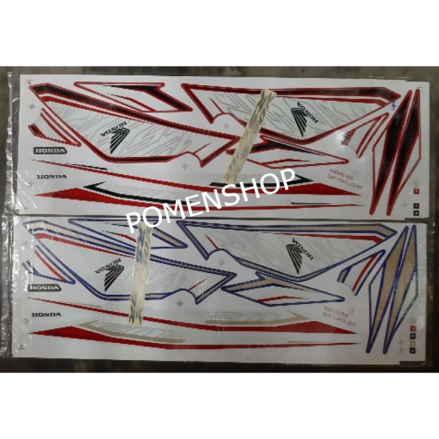 HONDA RS150 BODY STICKER (6) BADAN STRIKE STRIPE STIKER | Shopee Malaysia