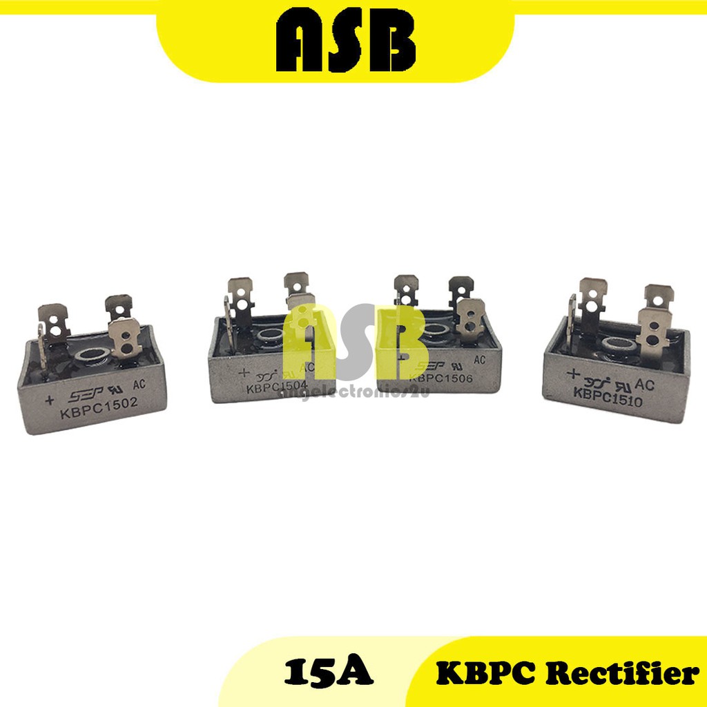 KBPC Rectifier 15A ( 200V / 400V / 600V / 1000V ) | Shopee Malaysia