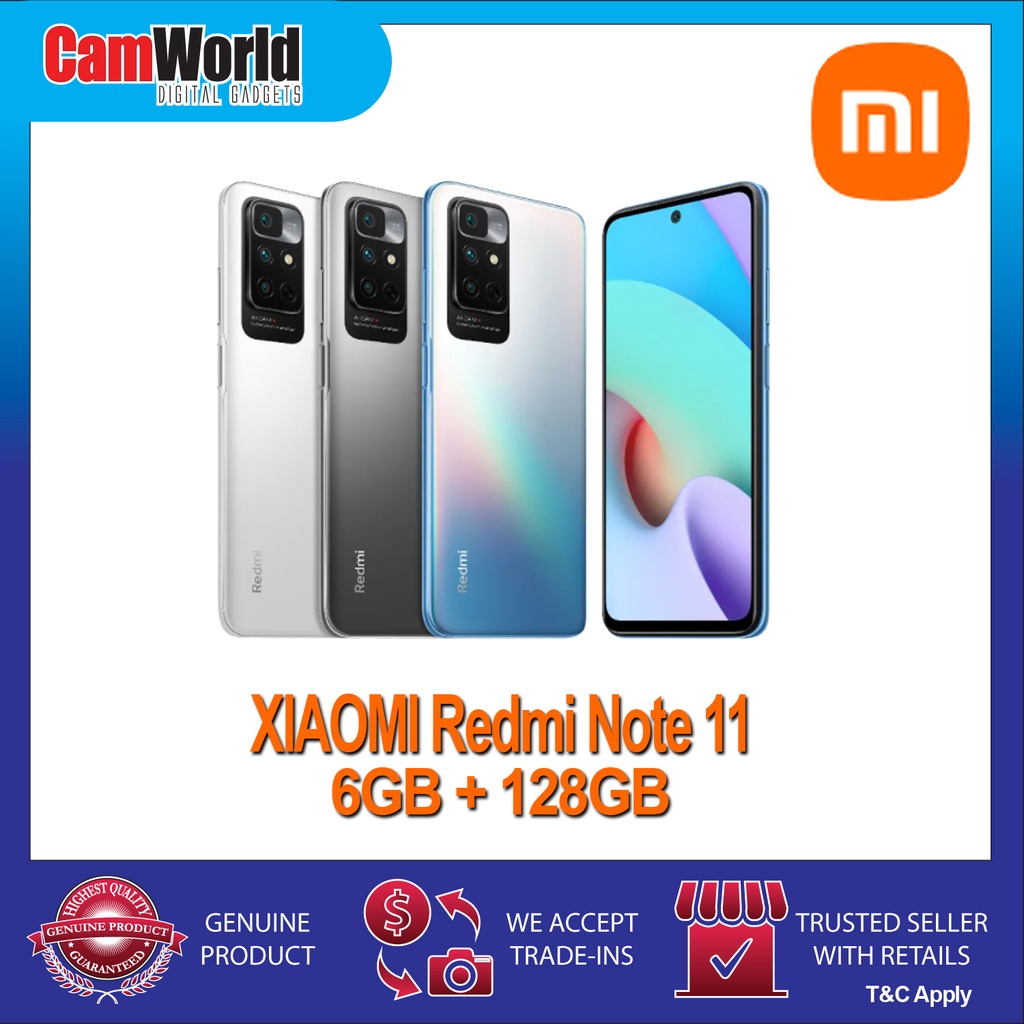 Xiaomi Redmi Note 11 ( 6GB + 128GB ) | Shopee Malaysia
