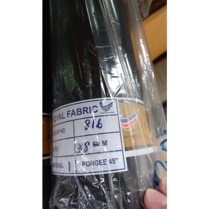 Satin Fabric / Pongee Fabric Solid Color Decoration | Shopee Malaysia