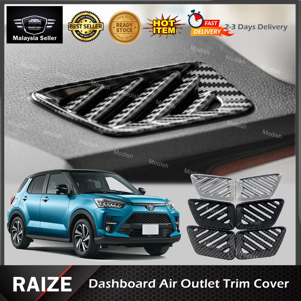 MODISH TOYOTA RAIZE DAIHATSU ROCKY DASHBOARD AIR OUTLET TRIM COVER ...