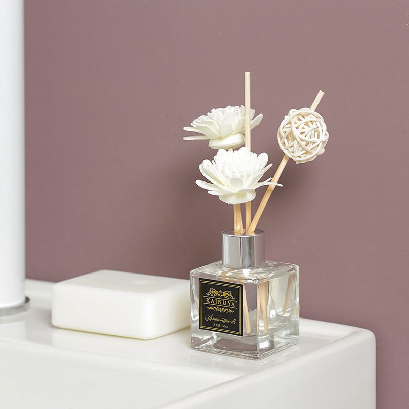 【Ready Stock】 【50ml】FLORAL REED AROMA DIFFUSER AIR FRESHNER Toilet ...