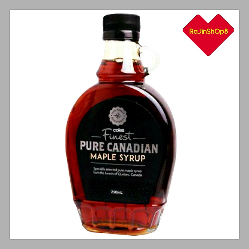COLES Finest Pure Canadian Maple Syrup 250ml | Shopee Malaysia