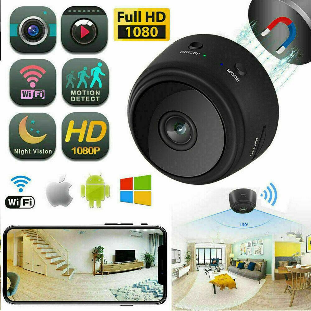 A9 Mini 1080P Full-HD Wireless Wifi Video Camera IP Mini Camera IR ...