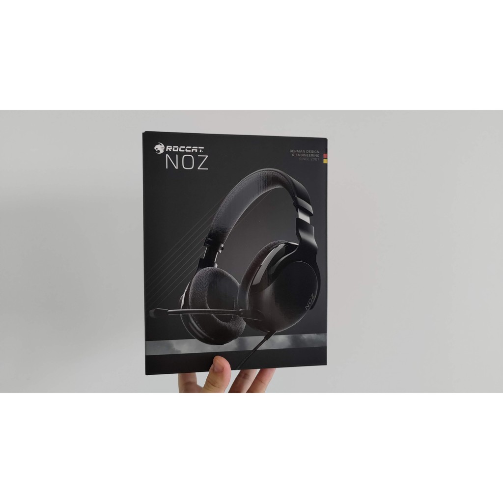 Roccat Noz Gaming Headphones Black Lightweight Comfortable | Shopee ...