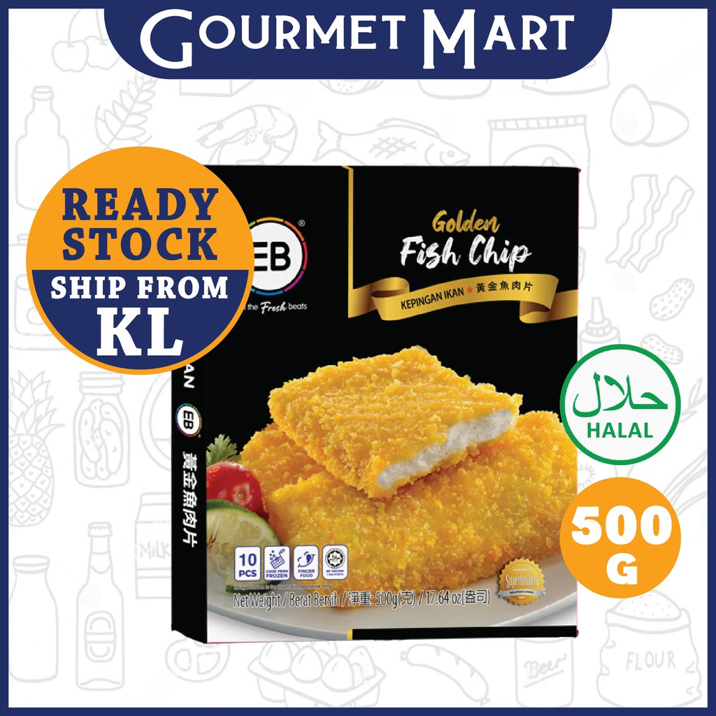 EB FISH & CHIP (500G) FOR KLANG VALLEY ONLY | Shopee Malaysia
