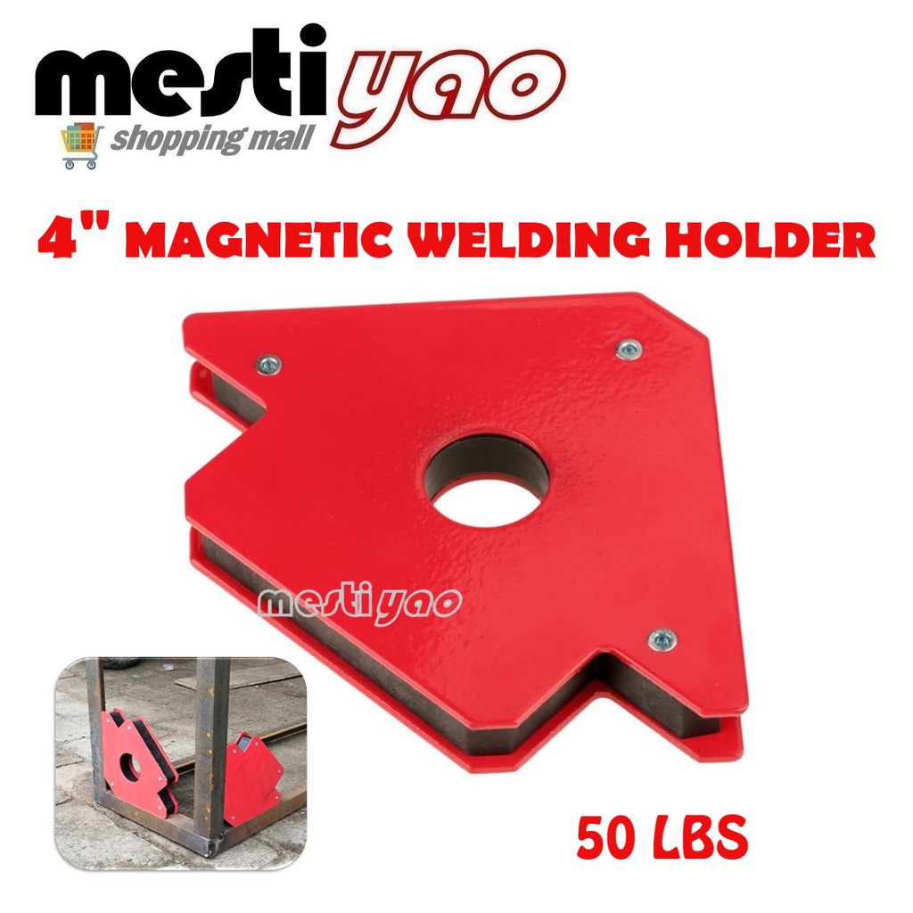 4” 50LBS Welding Magnetic Holder Strong Magnet Angle Welder Positioner ...