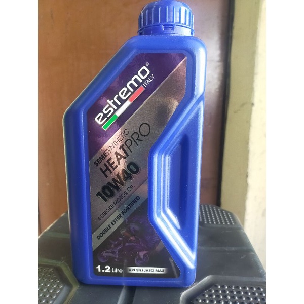 Estremo Oil Italy Semi Synthetic 10w40 1.2L 15w50 1L | Shopee Malaysia