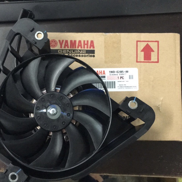 YAMAHA R25 YZF BLOWER KIPAS RADIATOR TANK COOLANT TANGKI FAN 100% ...