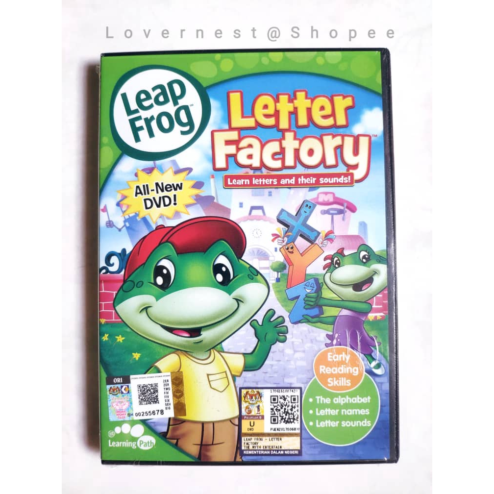 Leap Frog Letter Factory: Learn Letters And Their Sound DVD - For Age 3 ...