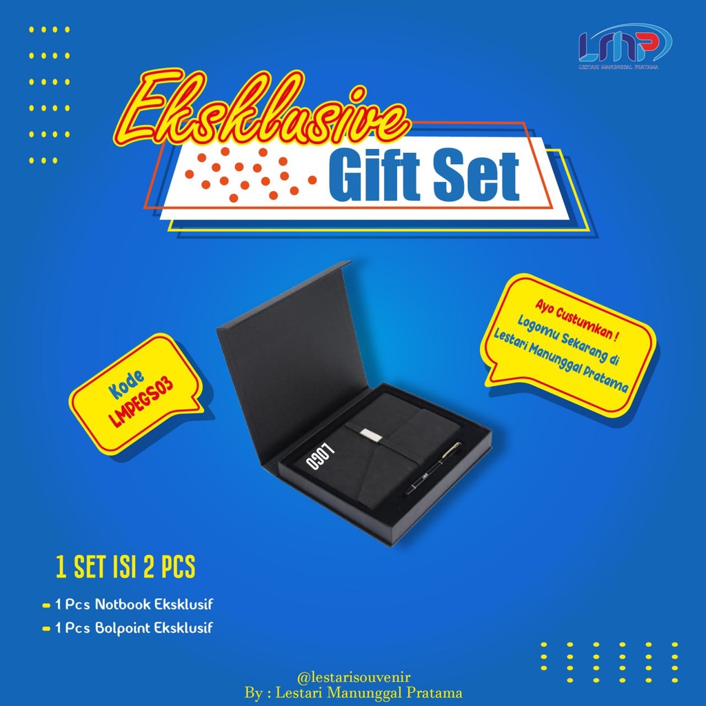 Souvenir gift set exclusive notebook And Ballpoint / souvenir gift set ...