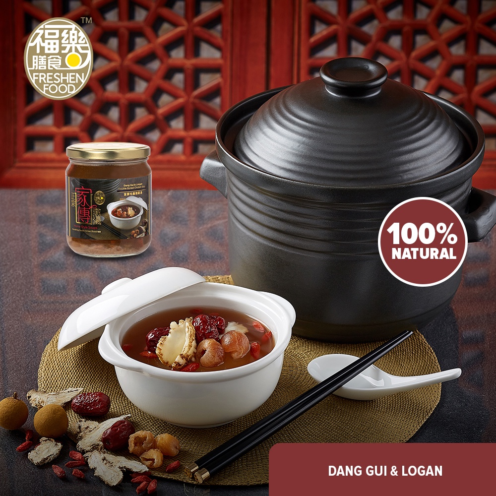 Freshen Food Premium Double Boiled Chicken Soup - Dang Gui & Longan ...
