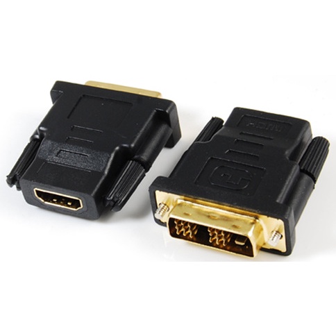 DVI (18+1) male to HDMI female adapter DVI male to HDMI female adapter ...