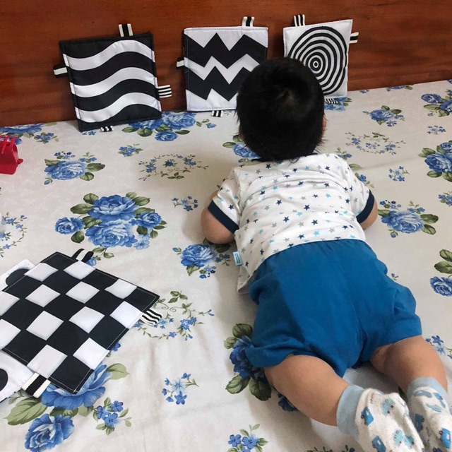 Visual Stimulation Materials Made of Fabric - Set of 5 - Made in ...