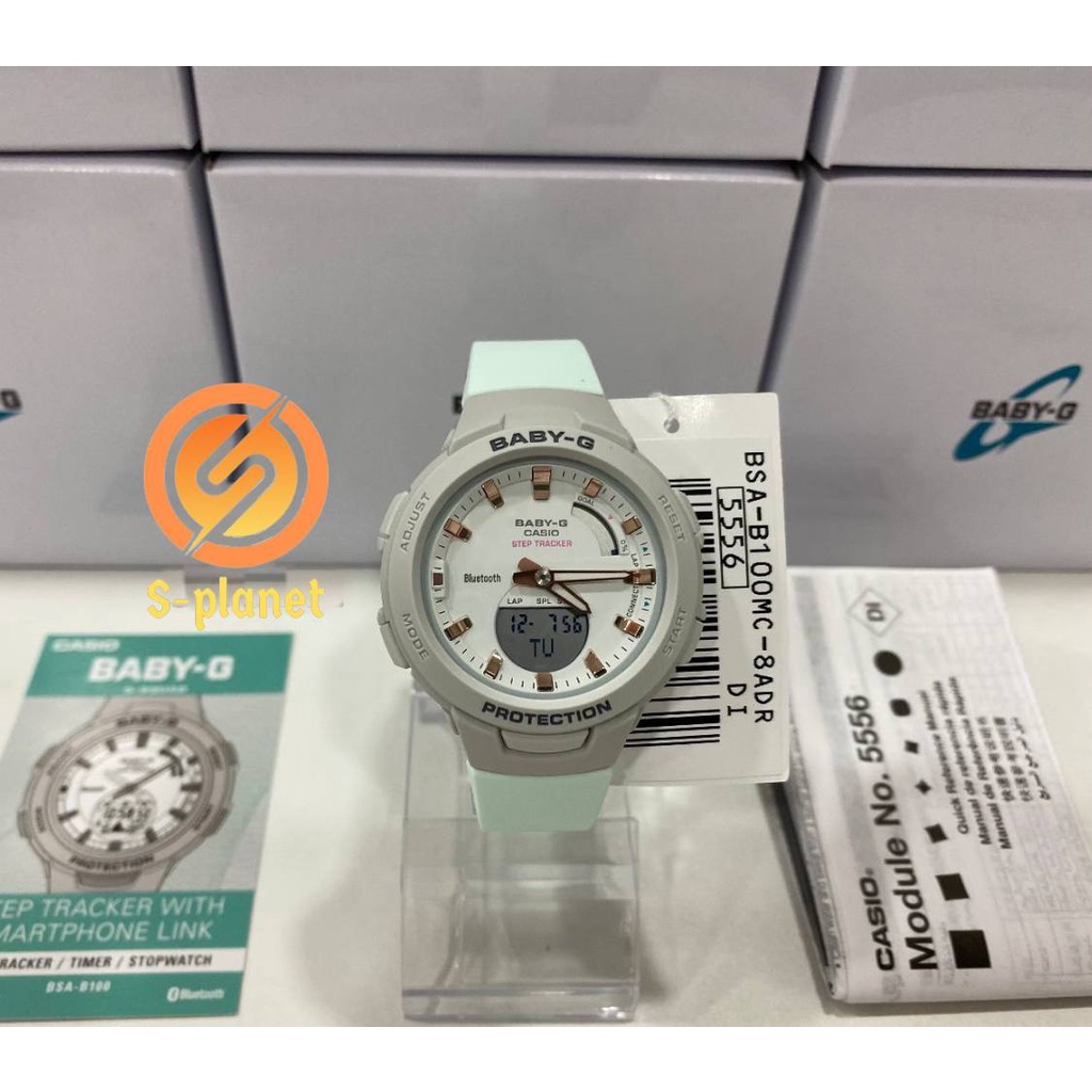 Casio Baby-G BSA-B100-1ADR/BSA-B100-4A1DR/BSA-B100-4A2DR/BSA-B100MC ...
