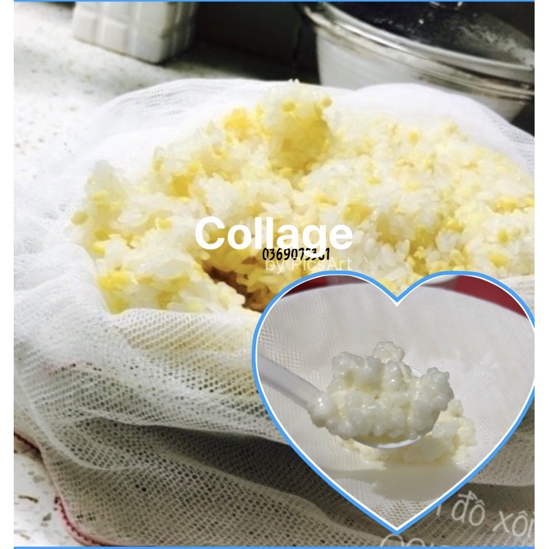 Steamed sticky rice cloth, steamed sticky rice with beans, filter kefir ...