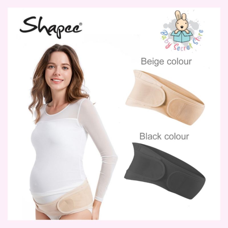 Shapee Maternity Belly Support Wrap Plus+(Beige/Black) | Shopee Malaysia