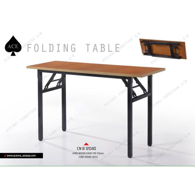"PROMOTION"[READY STOCK] Foldable Wood Top Banquet Table/ Folding ...