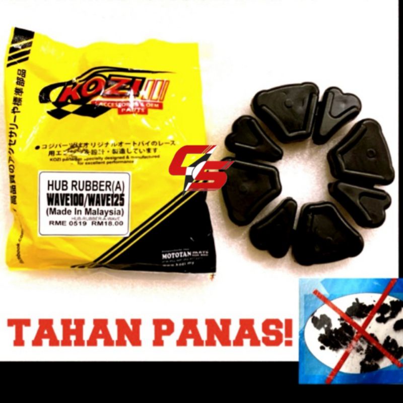 Hub Rubber Honda WAVE125 WAVE100 EX5 DREAM KOZI ORIGINAL | Shopee Malaysia