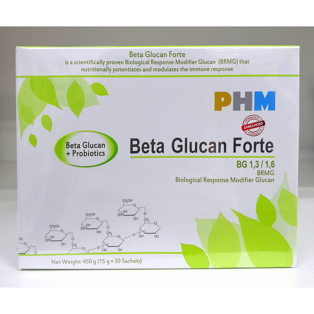 PHM BETA GLUCAN FORTE 15Gx30 SACHETS | Shopee Malaysia