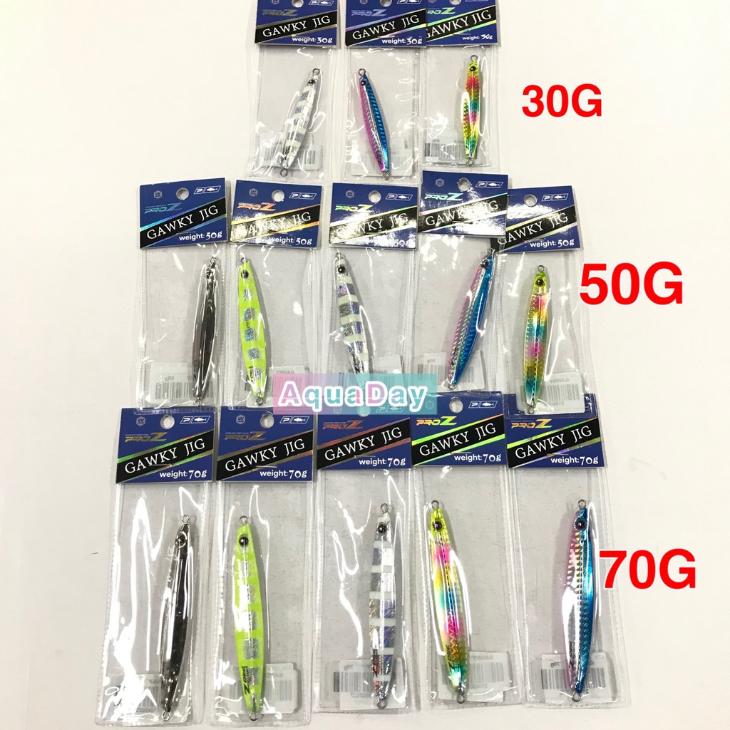 PRO Z GAWKY JIG 30G 50G 70G 100G 150G | Shopee Malaysia