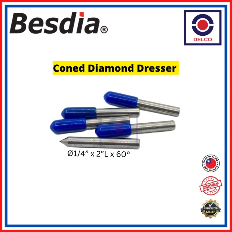 BESDIA Taiwan Diamond Dresser Coned BD-30 for grinding wheel 50mm ...