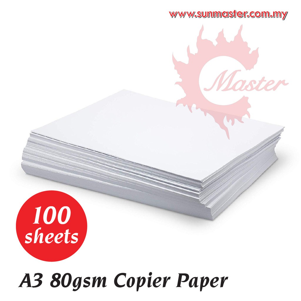 A3 80gsm Copier Paper (100s) | Shopee Malaysia