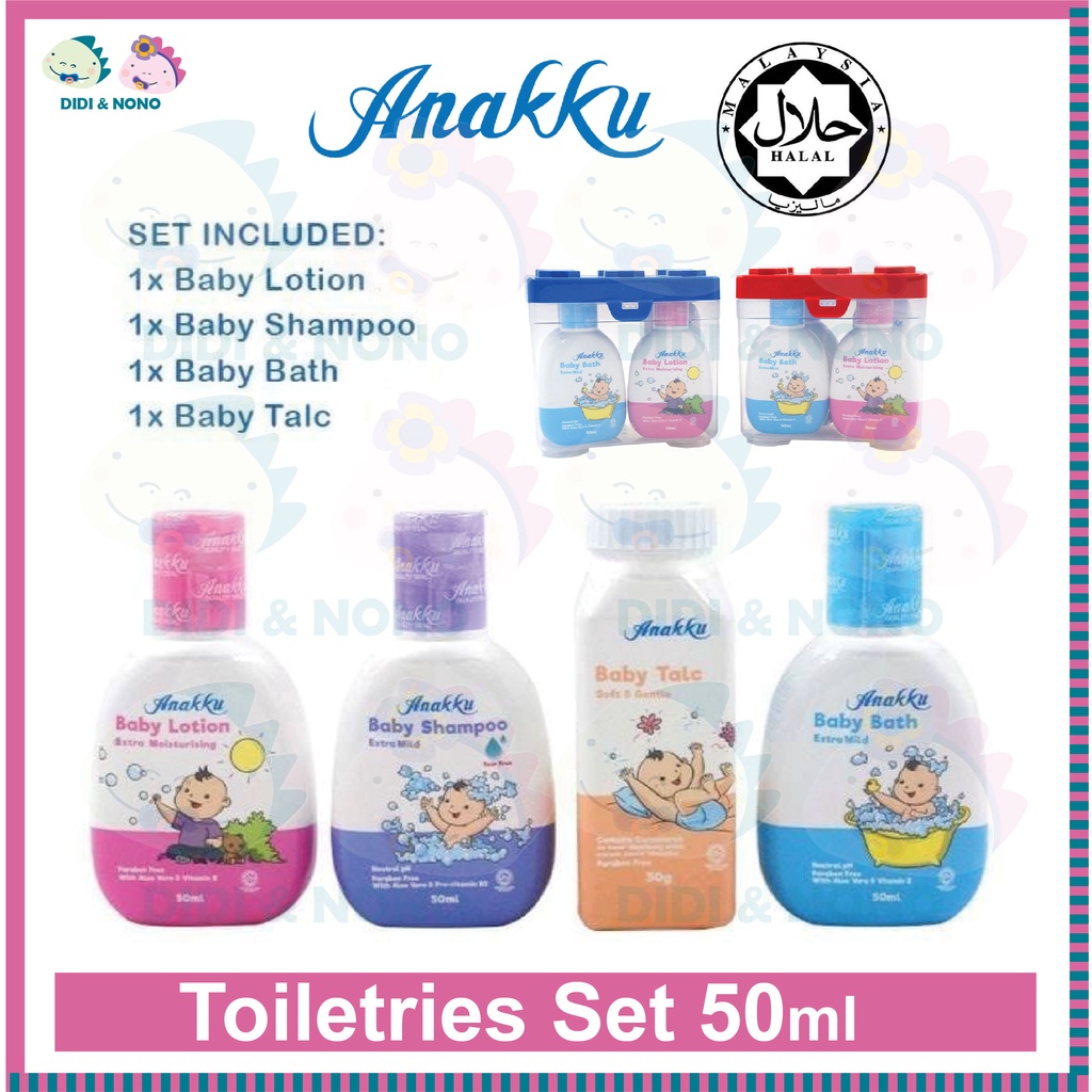 Travel set Fiffy Anakku Pureen Johnson's Baby Set Toiletries Travel ...