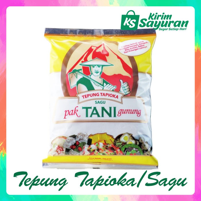 Tapioka Sagu Flour Flour Pak Tani Gunung (500 Gr) | Shopee Malaysia