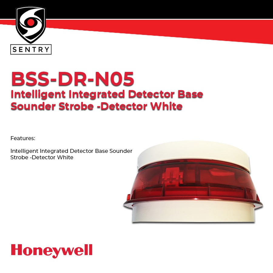 HONEYWELL BSS-DR-N05 Morley - IAS-Addressable Integrated Detector Base ...