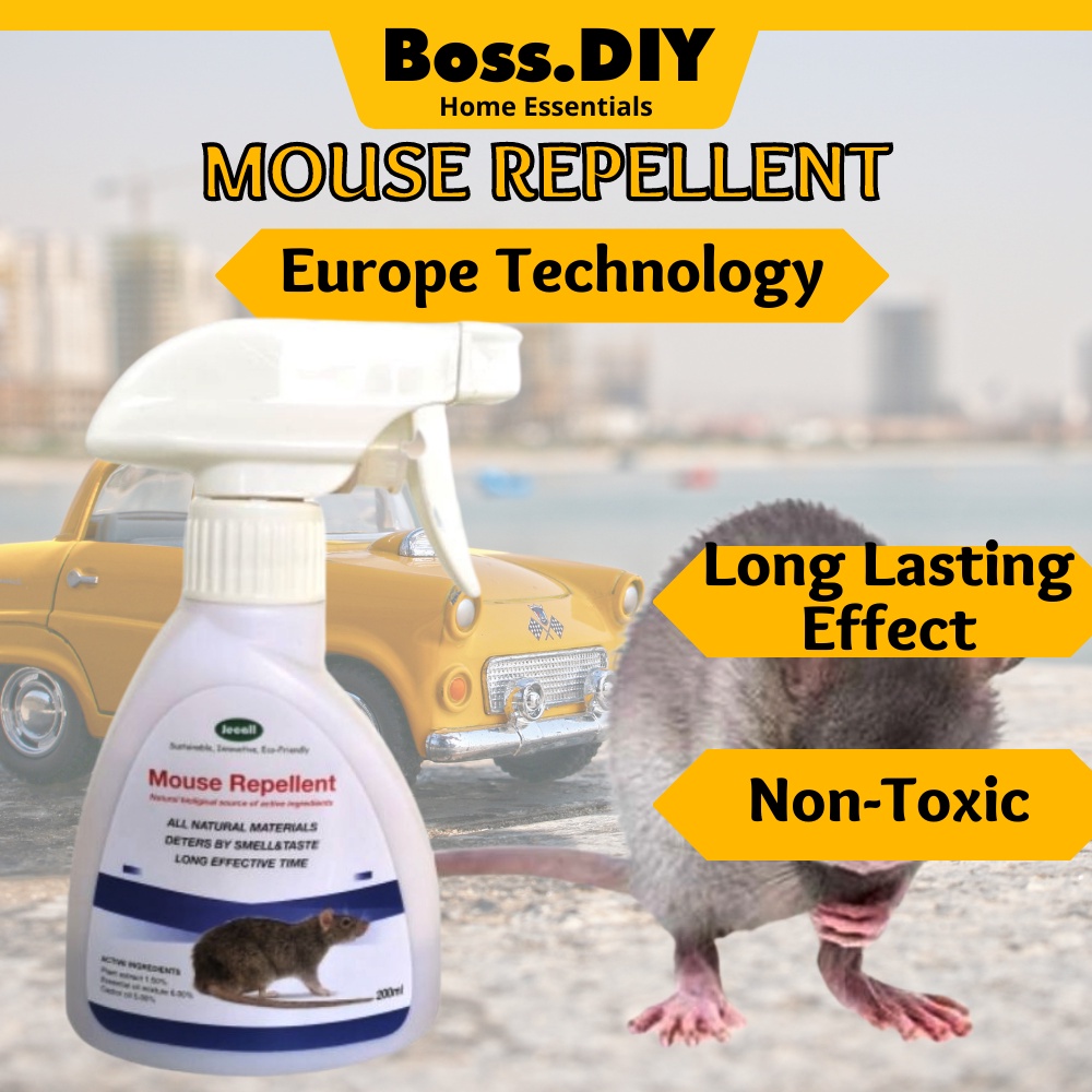 JECALL Natural Mouse Repellent Spray *Highly Concentrated (1000ml ...