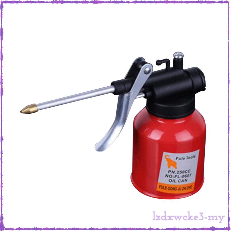 MoveClap 250ml Compact High Pressure Hand Pump Oiler Oil Pot Lubricant ...