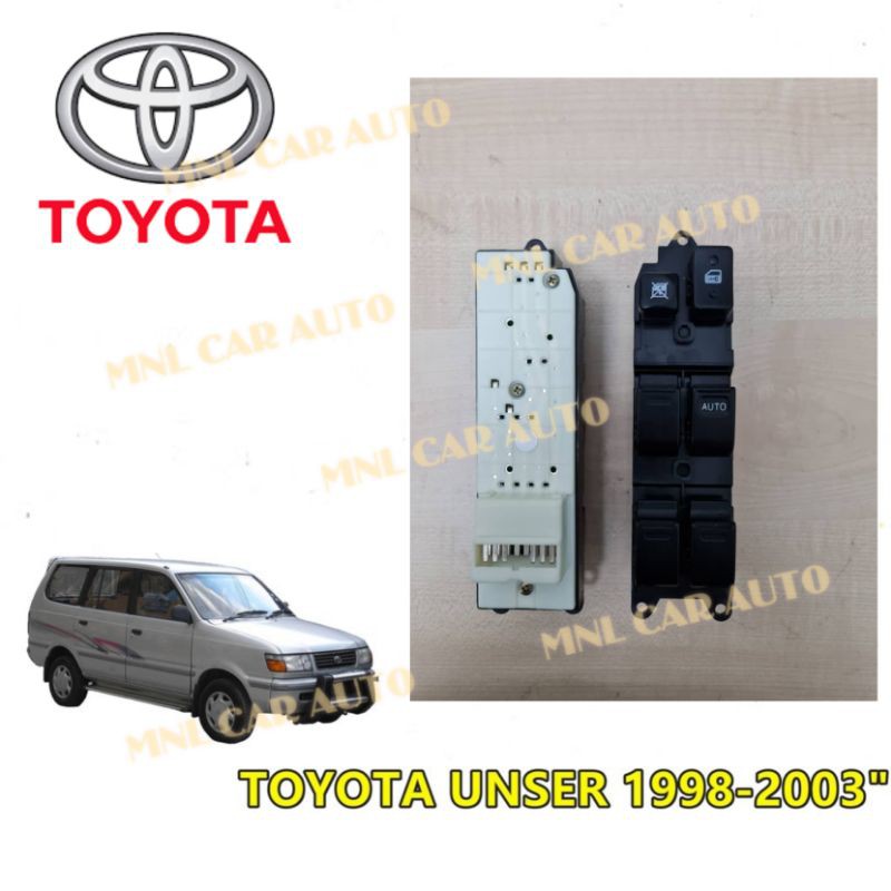 Toyota Unser Old 1997-2000 Power Window Main Switch | Shopee Malaysia