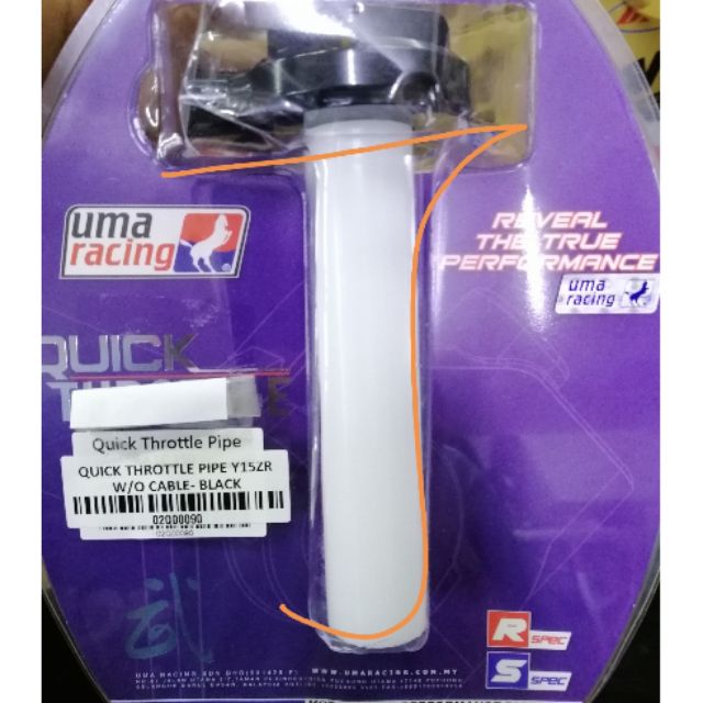 UMA QUICK THROTTLE Y15 AND UNIVERSAL TYPE LC/SRL110/EX5 | Shopee Malaysia
