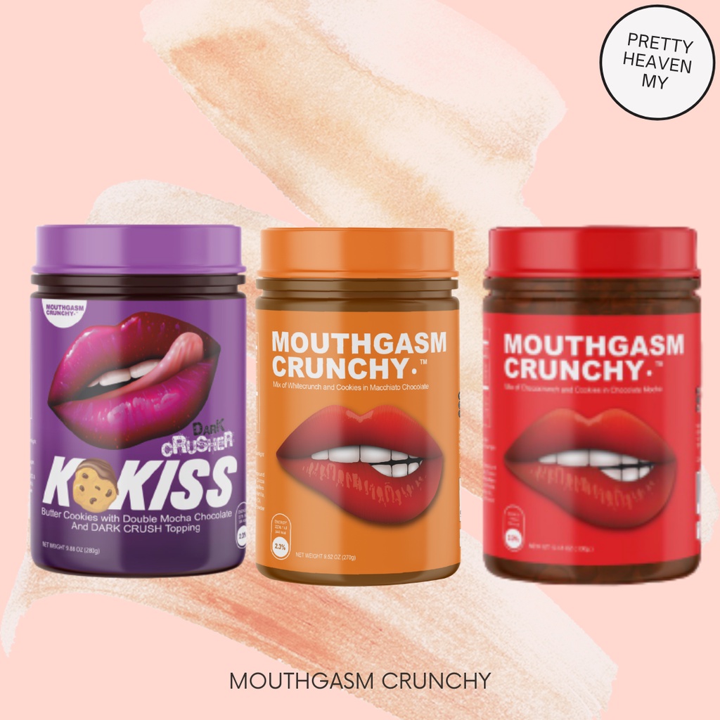 MOUTHGASM CRUNCHY MOCHA MACHIATTO DARK KOKISS COOKIES CHOCOJAR ...