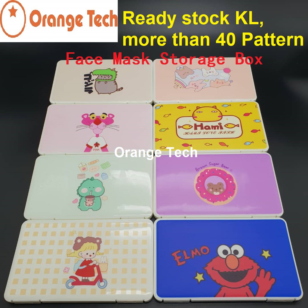 Face Mask Storage Box Case Mask Container Anti Mask Pollution Casing II ...