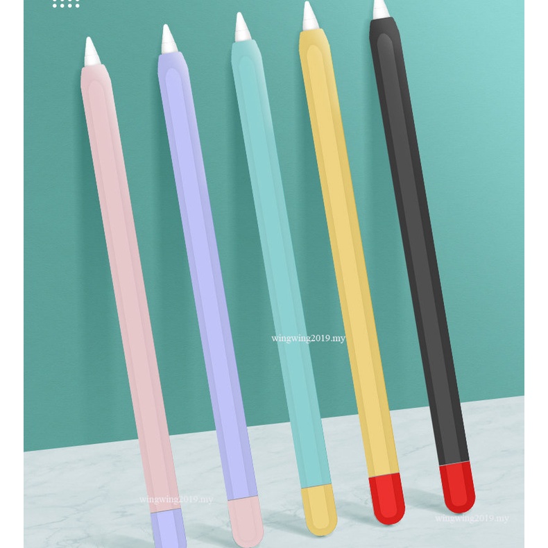 Silicone Touch Pen Sleeve for Apple Pencil Generation/Second Generation ...